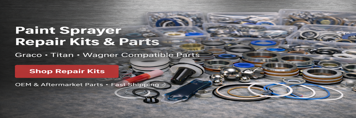 Paint Sprayer Packing & Pump Repair Kits